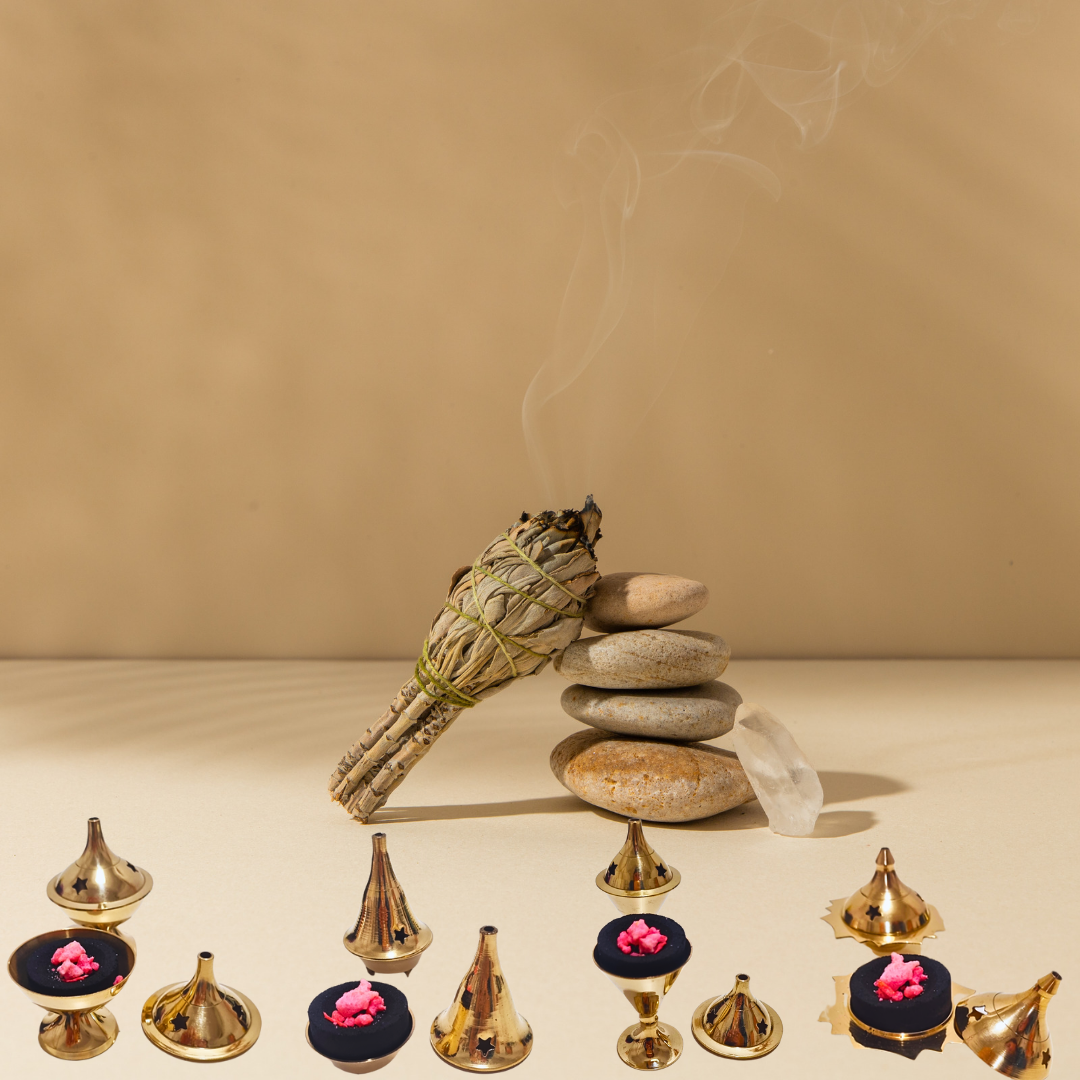 Solid Brass Incense Burner – Sacred Destiny
